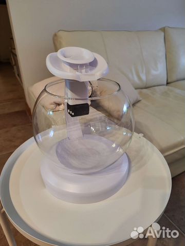 Аквариум круглый маленький 7 литров