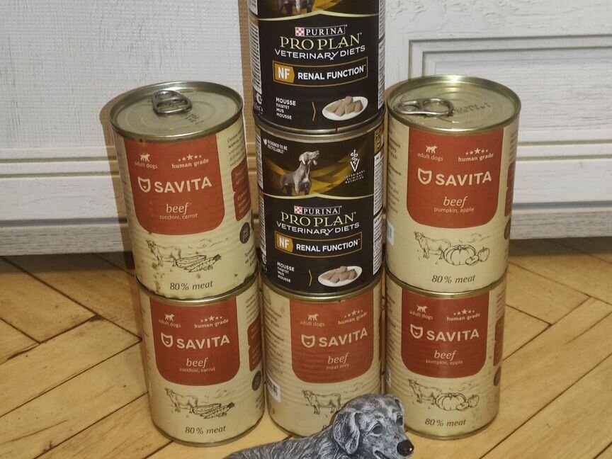Консервы для животных
