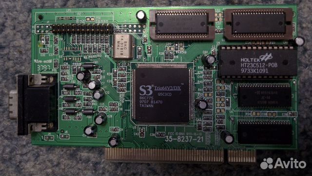 Видеокарта PCI S3 Trio64V2/DX 1Mb купить в Старом Осколе | Электроника ...
