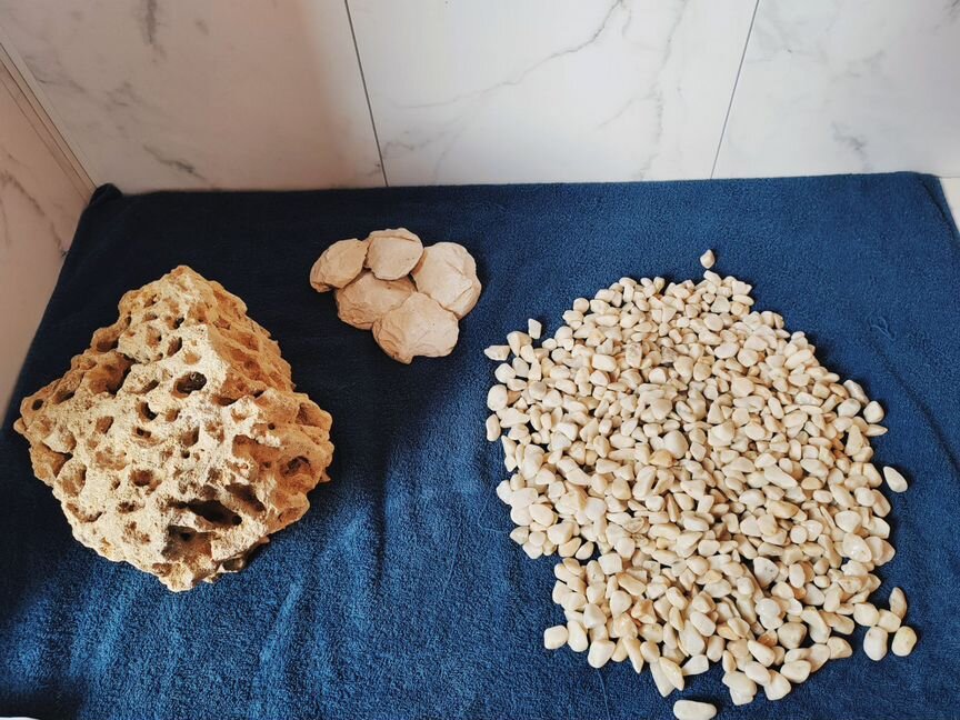 Камни и грунт для аквариума