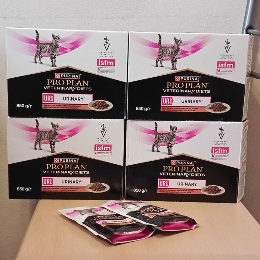 Влажный корм для кошек purina urinary