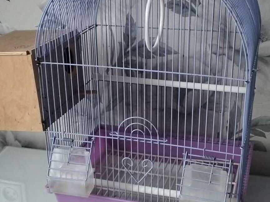 Клетка с домиком