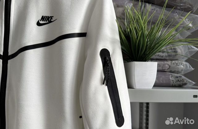 Кофта Nike tech fleece белая купить в Москве | Личные вещи | Авито