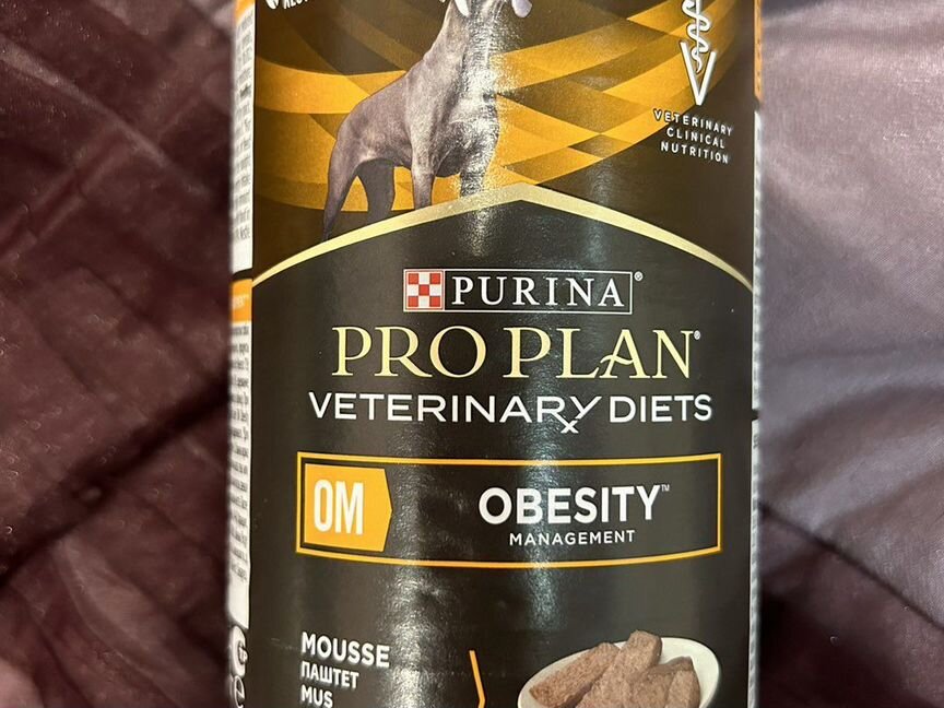 Влажный корм для собак PRO plan Obesity