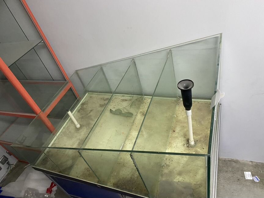 Ваза аквариумная с водопадом