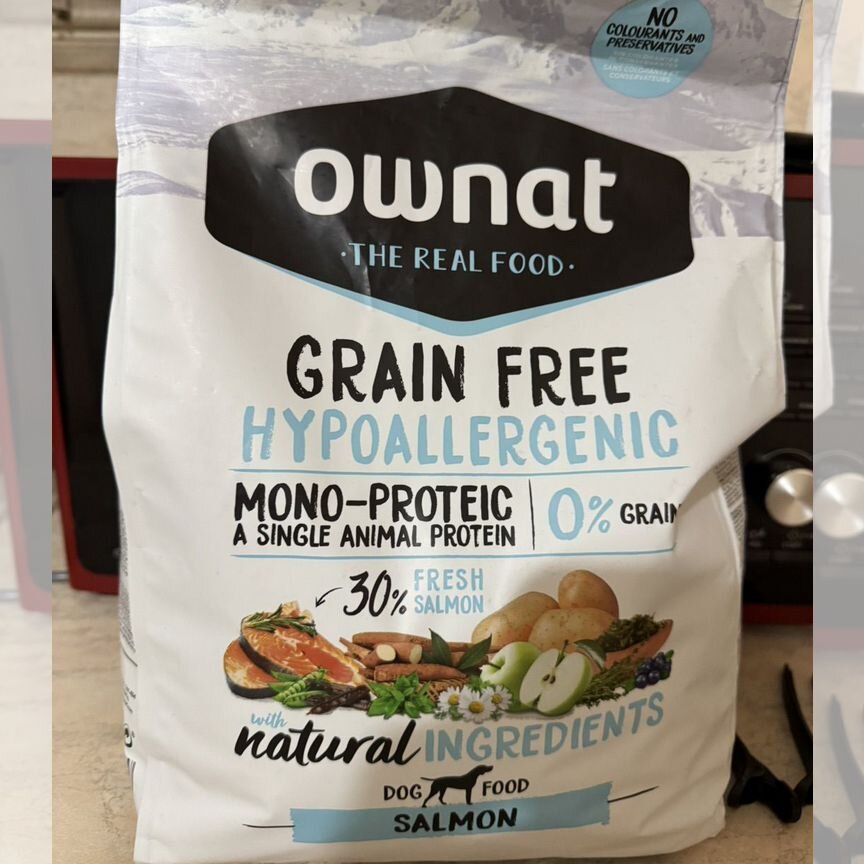 Корм для собак Ownat Grain Free