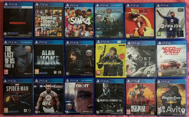 Игры на ps4/ps5 (Классная коллекция) купить в Москве | Электроника | Авито