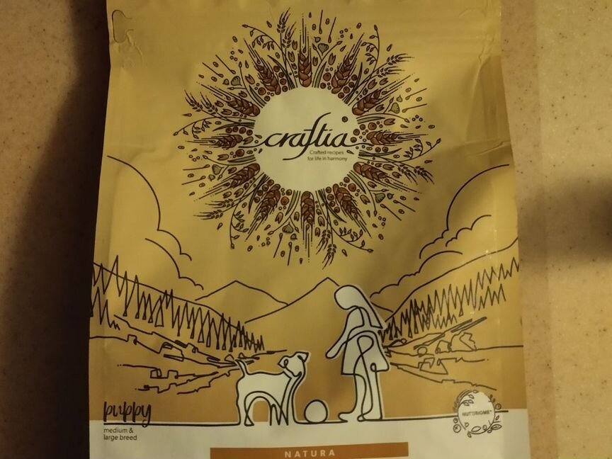 Сухой корм для щенков Craftia