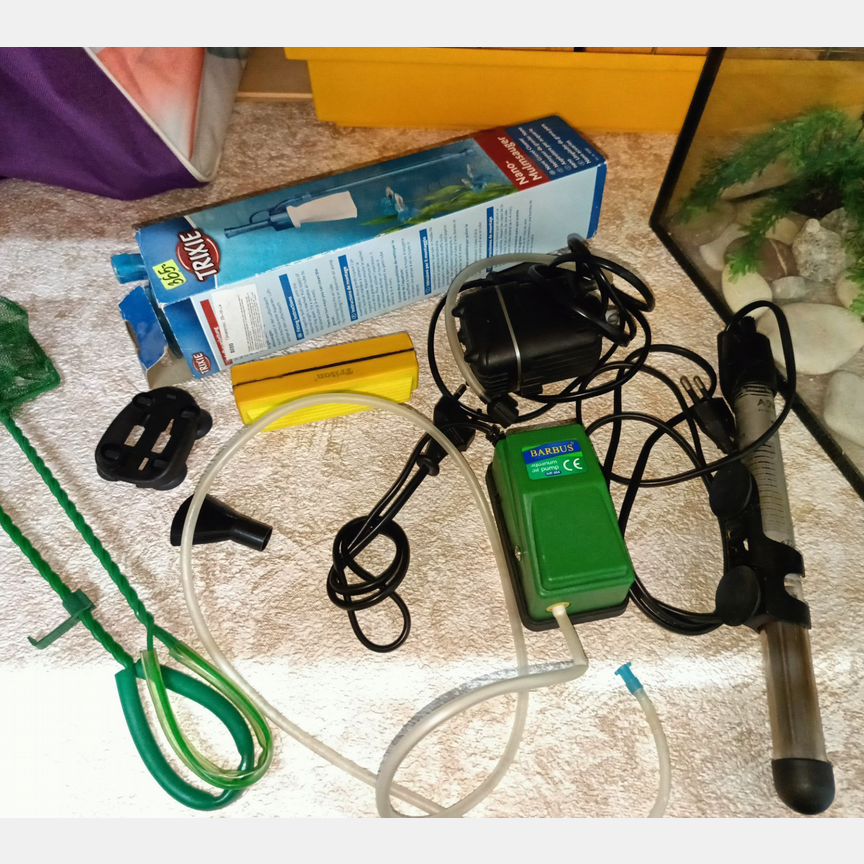 Аквариум 10литров со всеми девайсами