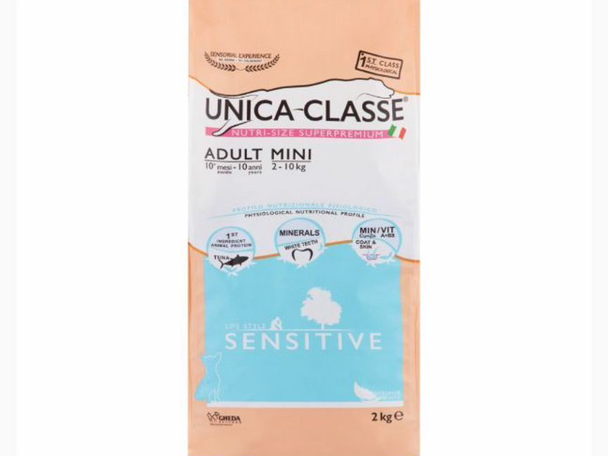 Корм для собак unica adult mini