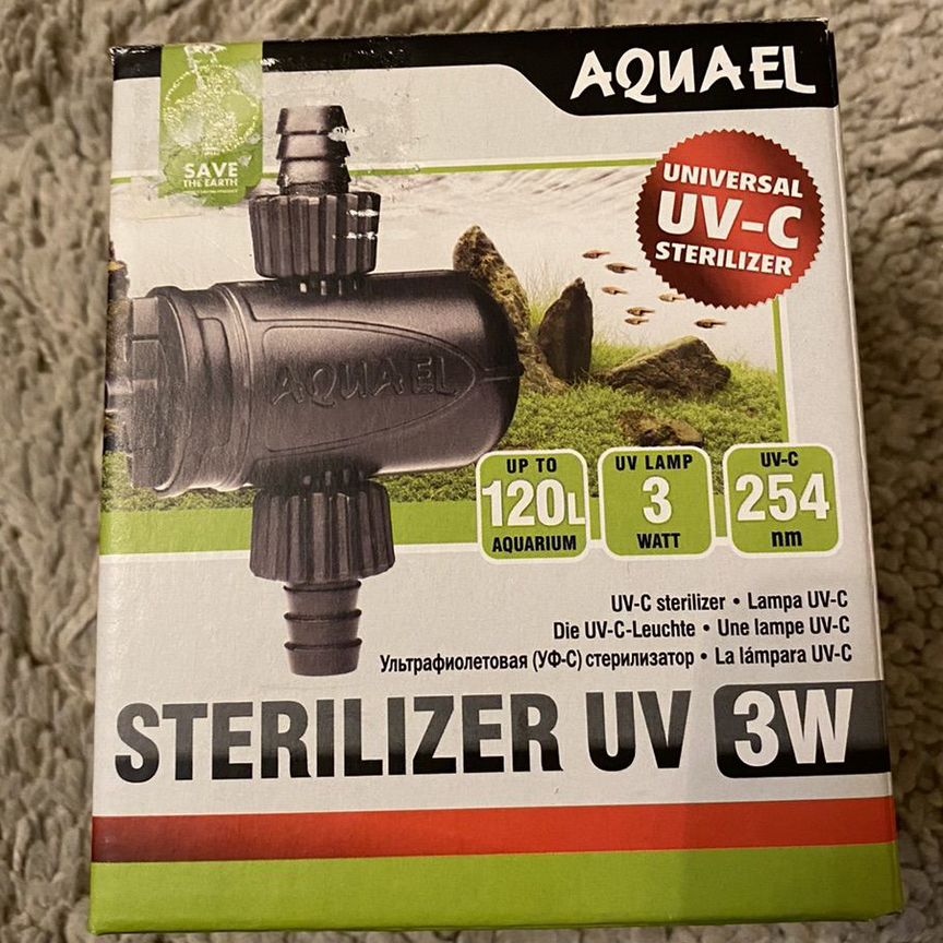 Стерилизатор для аквариума.новый