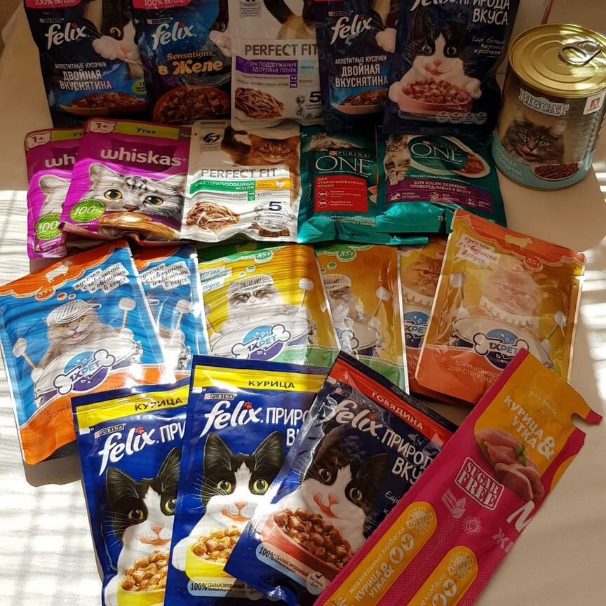 Корм для кошек