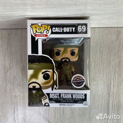 Funko Pop Call of Duty 69 msgt Frank Woods купить в Чите по низкой цене ...