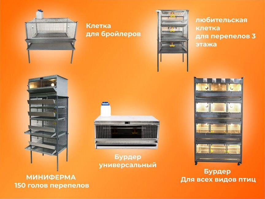 Брудер, клетка для цыплят, перепелов, кур, бройлер