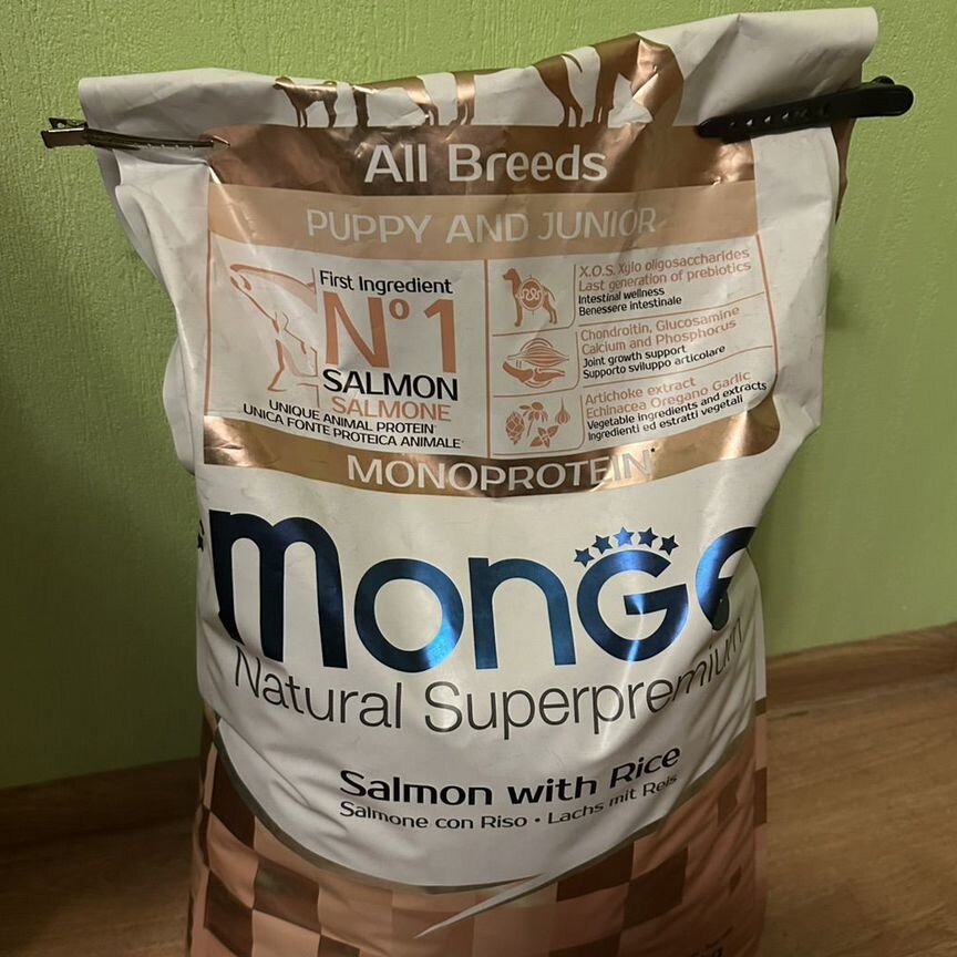 Monge Salmon Rice 10,5кг