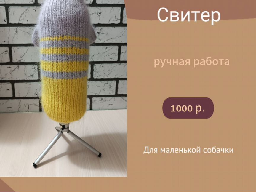 Свитер для маленькой собачки