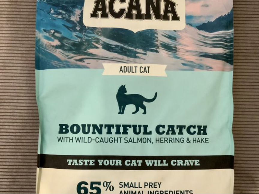 Корм для кошек Acana Bountiful catch 4.5 кг
