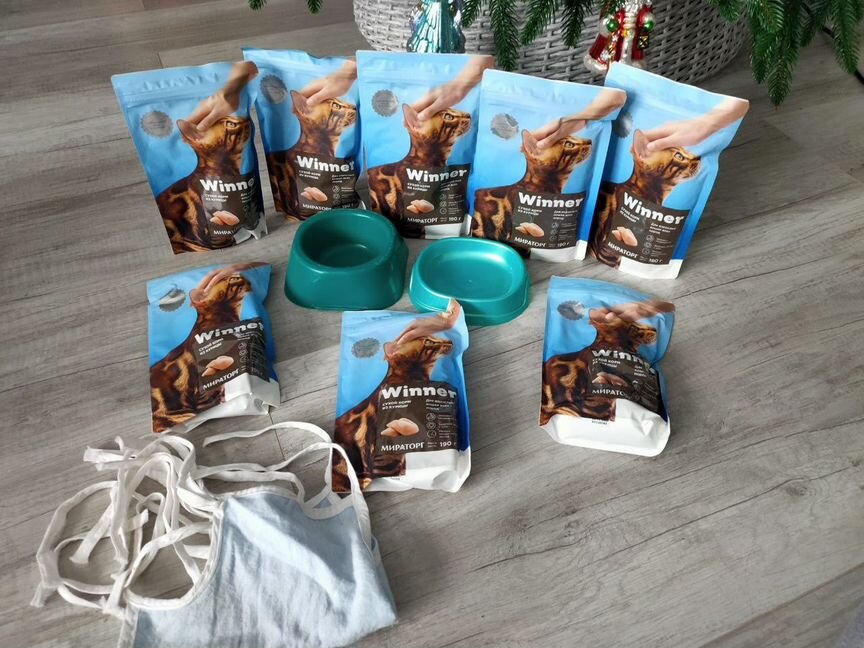 Сухой корм для кошек Winner Мираторг 190 г