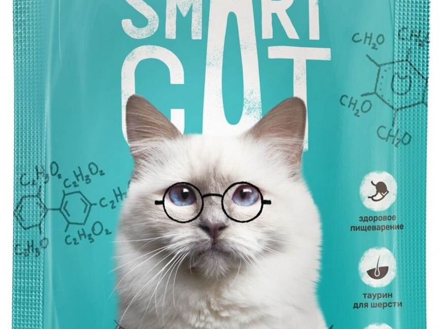 Smart Cat паучи для взрослых кошек и котят: кусочк