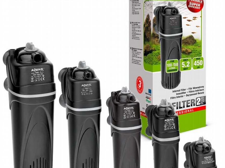 Aquael Фильтра серии FAN 1.2.3.турбо.внешние