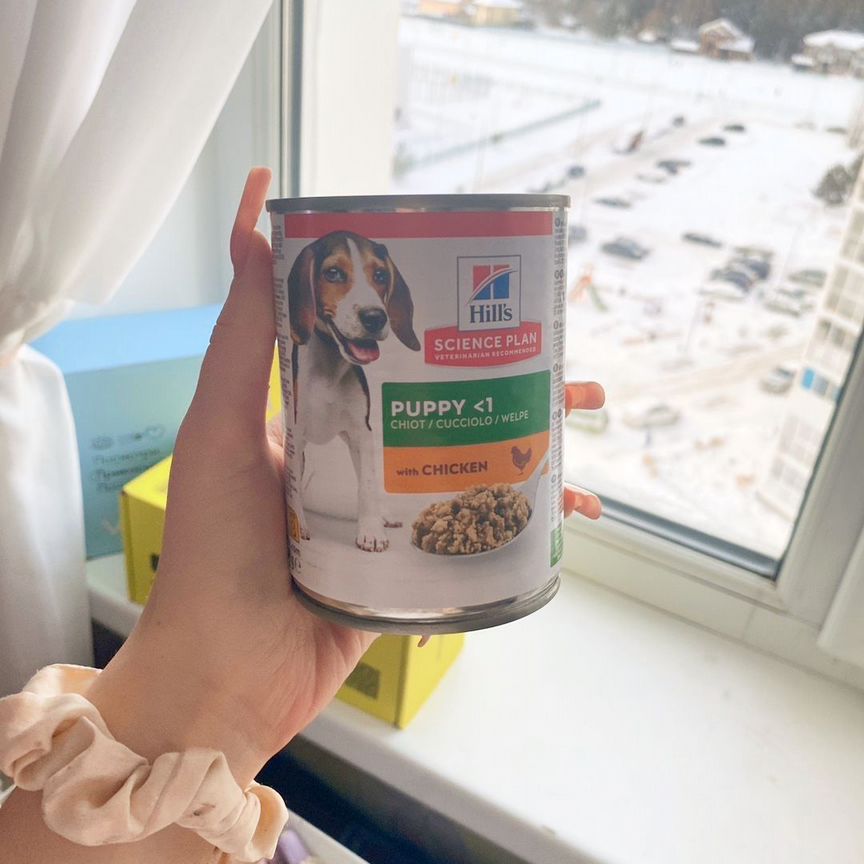 Корм дл щенков Hills