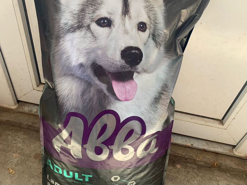 Корм Авва Ягненок и рис 12 кг