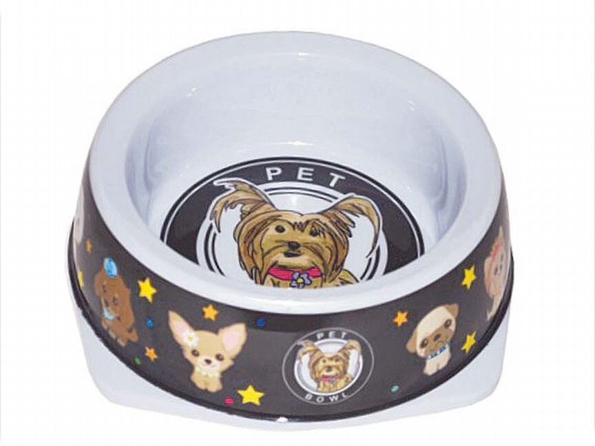 Миска "Вечерние собачки" 500мл