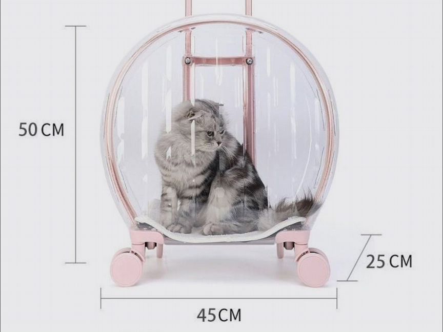 Переноска для животных на колесах