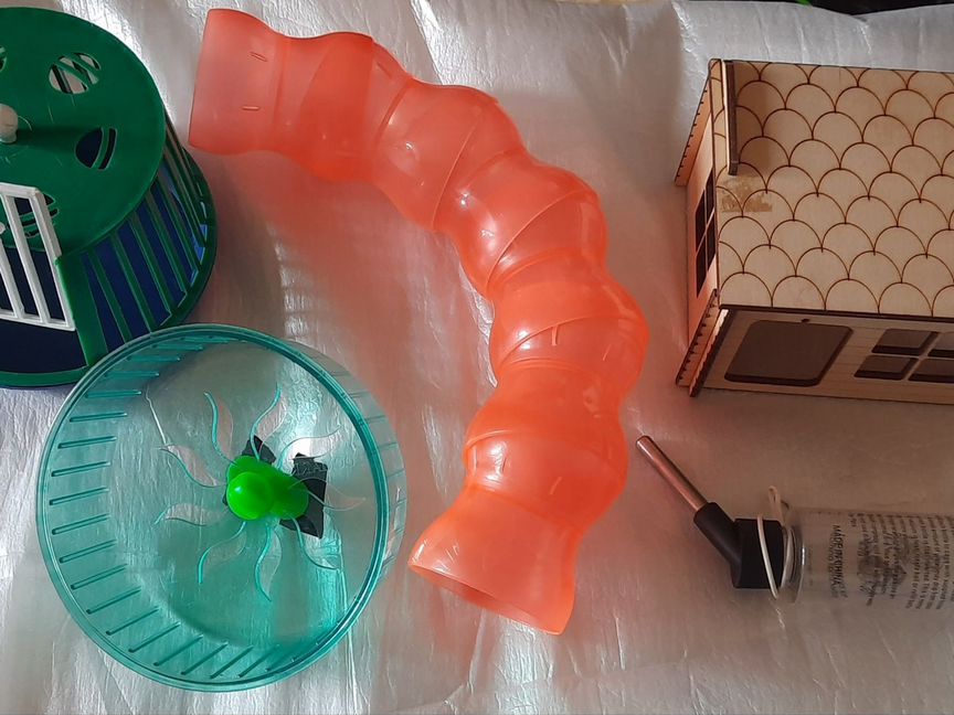 Набор для хомячка новый