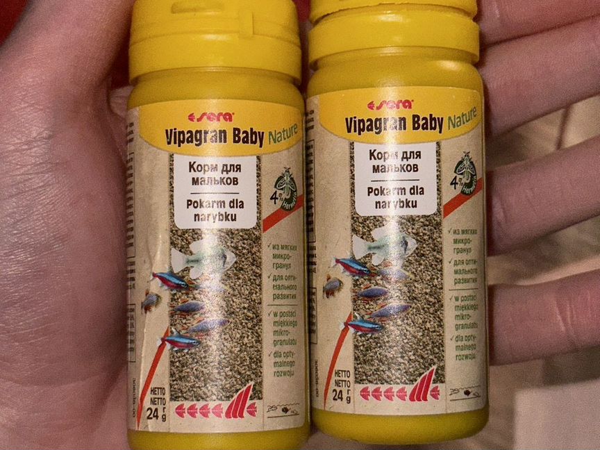Корм для мальков/мелких рыбок Sera Vipagran Baby