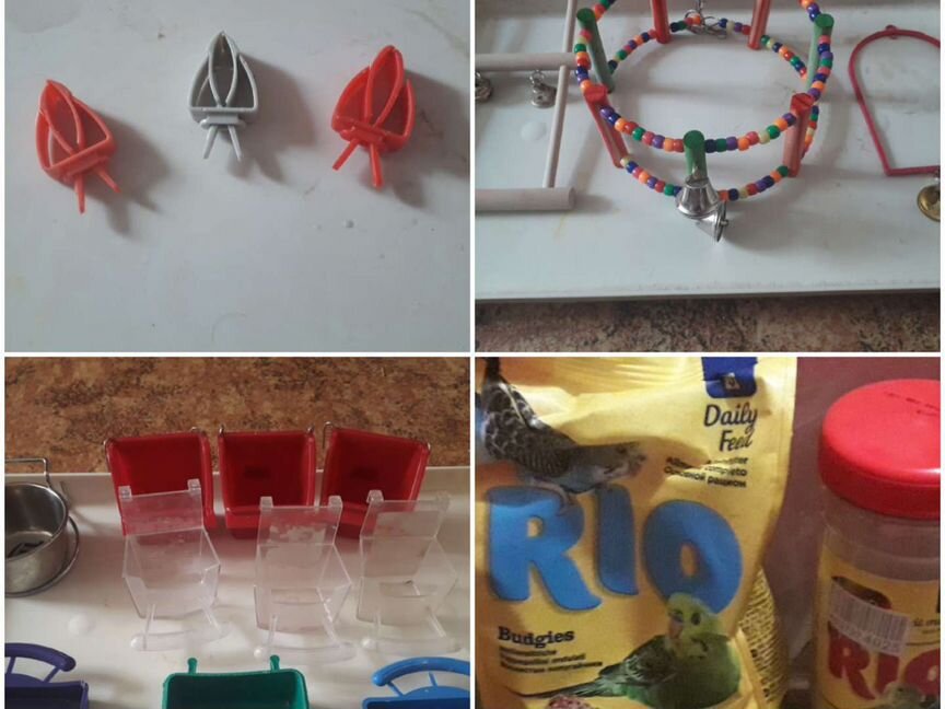 Аксессуары для волнистых попугаев