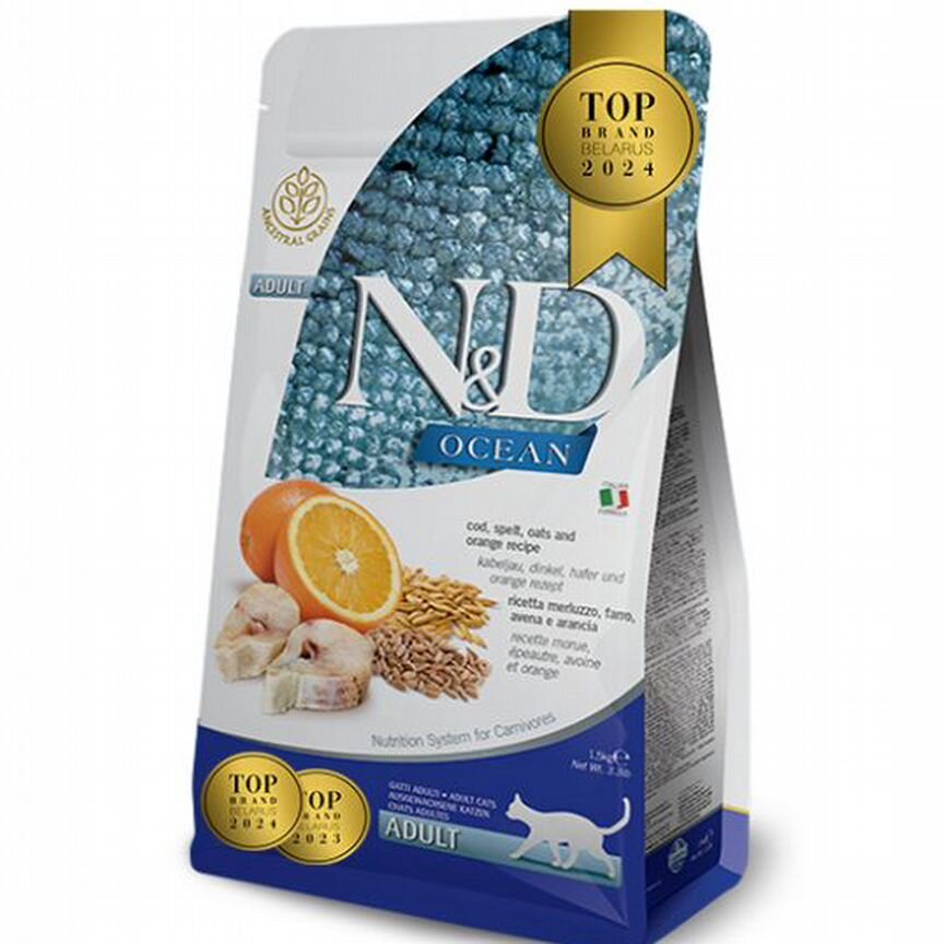 Корм для кошек Farmina Ocean Adult 1,5 kg