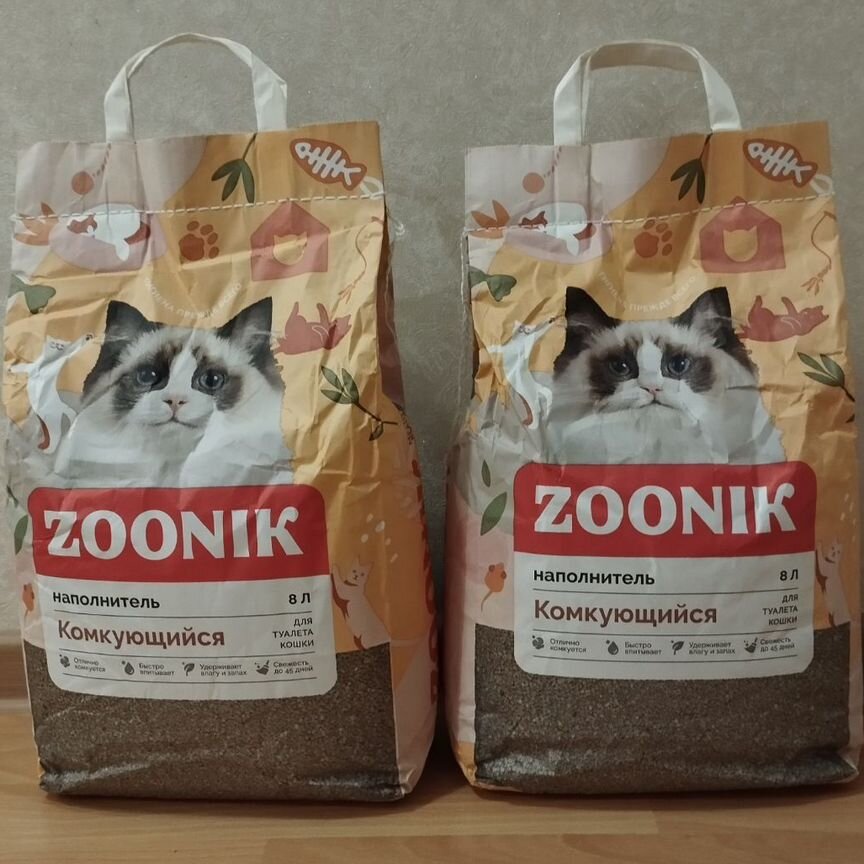 Наполнитель Zooniк 8 литров