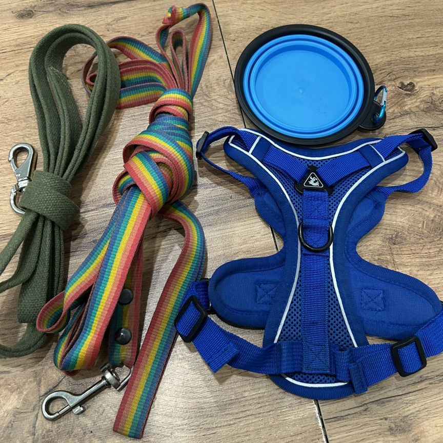 Поводки и шлейка