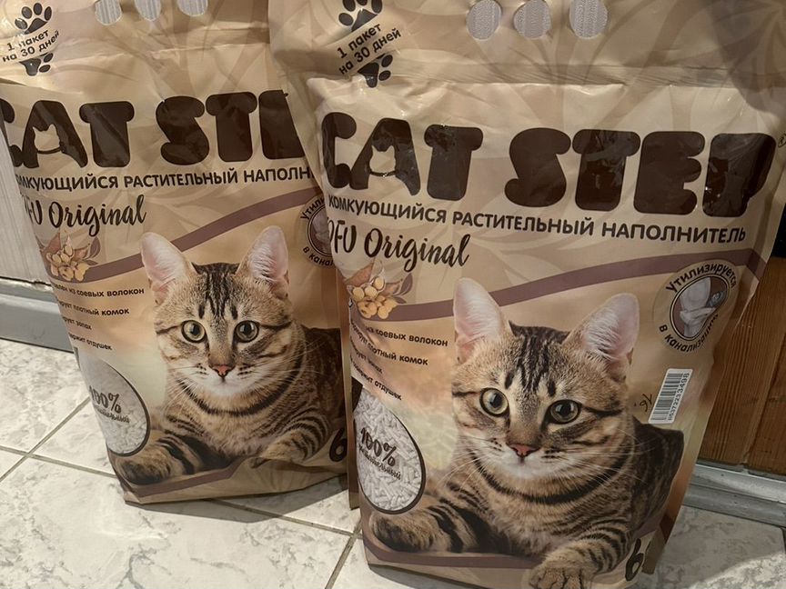 Наполнитель cat step tofu original