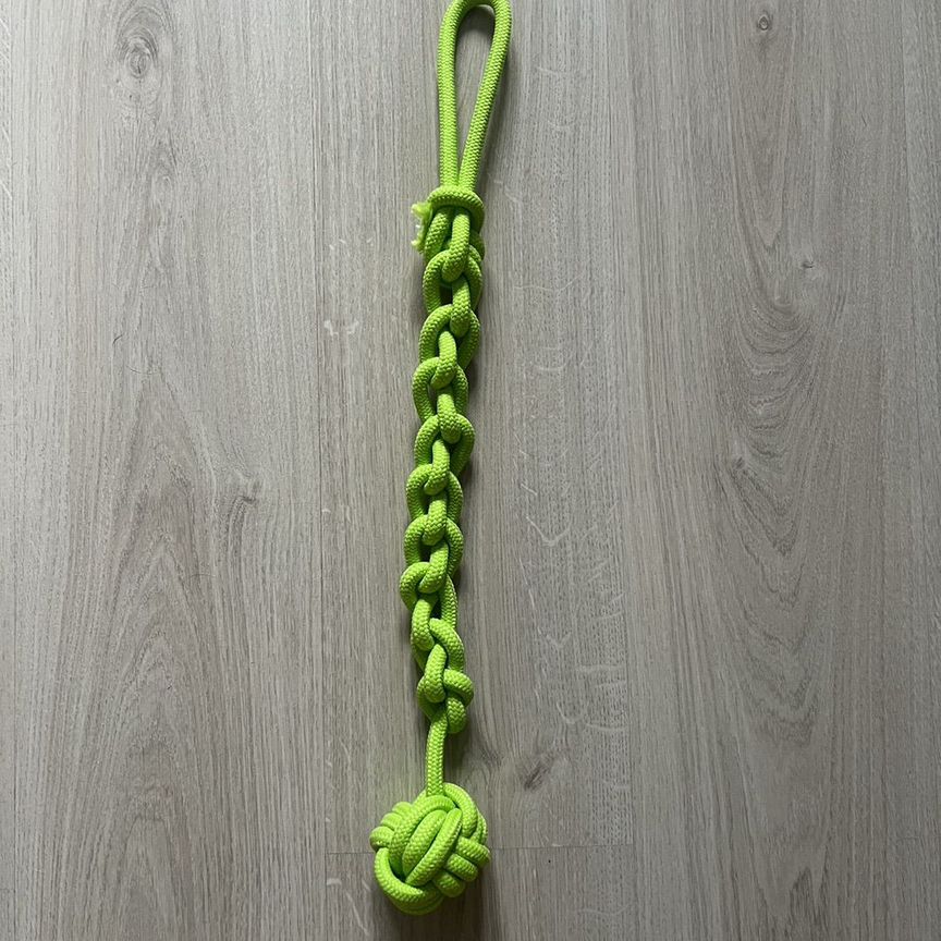 Игрушка для собаки плетеная