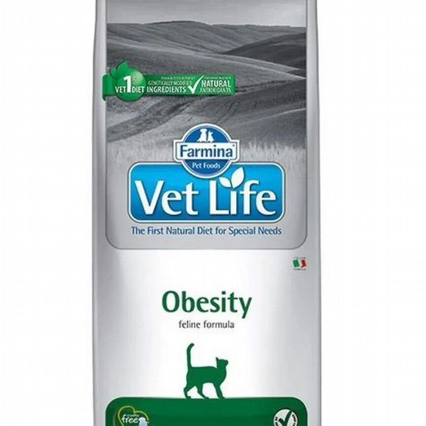 Farmina Vet Life Cat Obesity для кошек