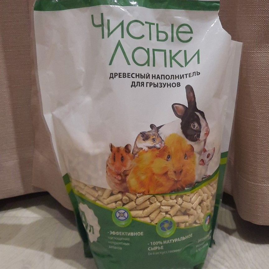 Наполнитель для грызунов, кошек