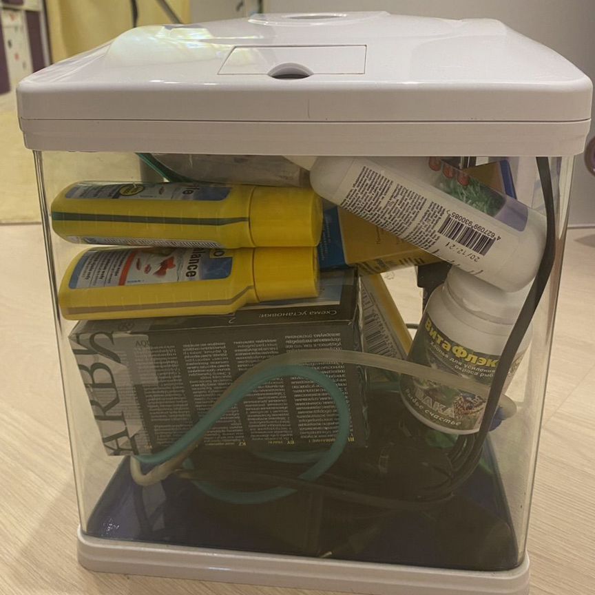 Аквариум маленький 7л