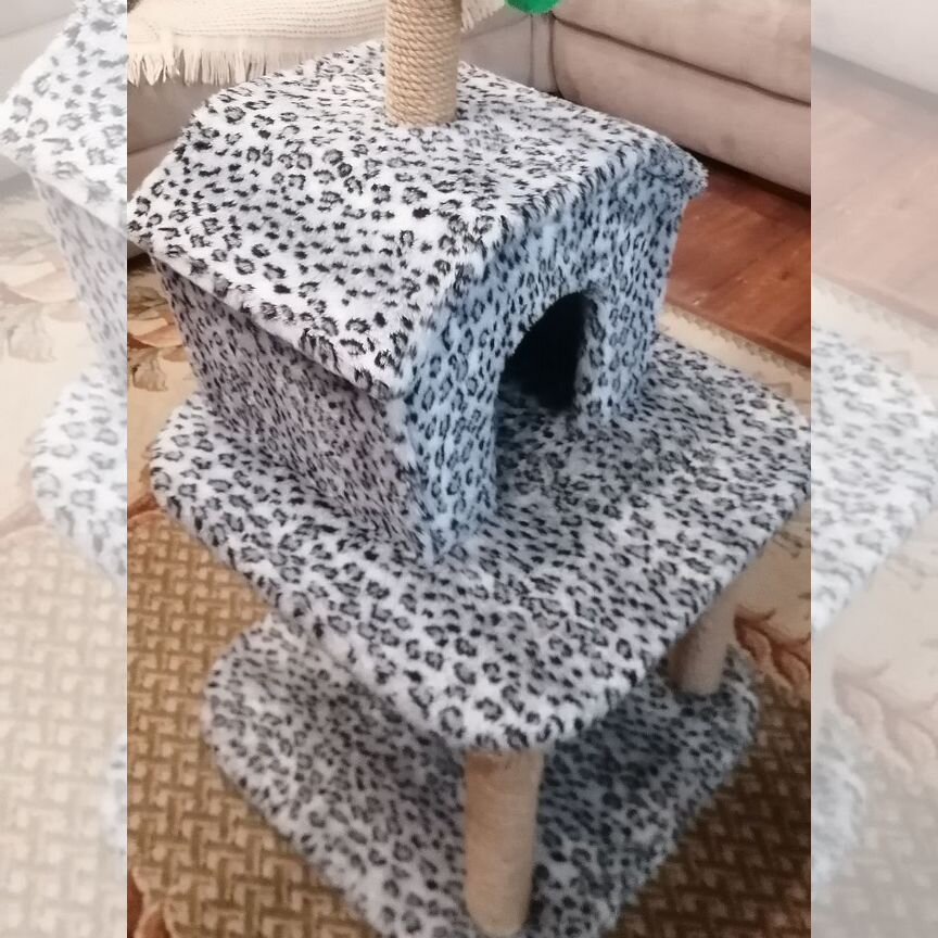 Когтеточка, дом для кошки