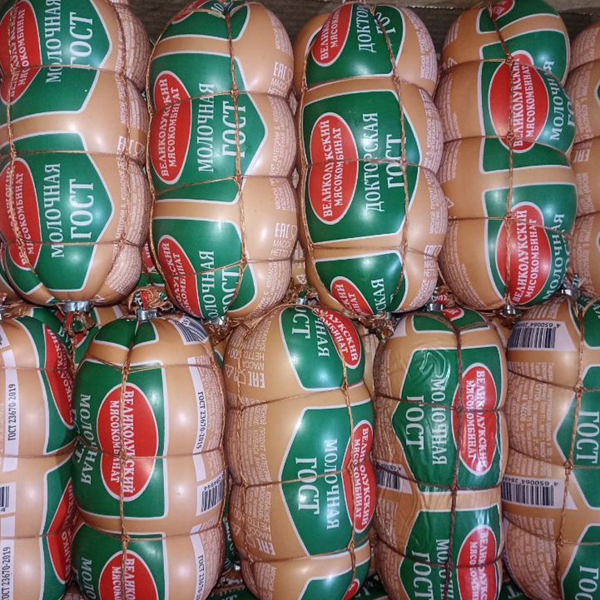 Сосиски, колбаса для животных