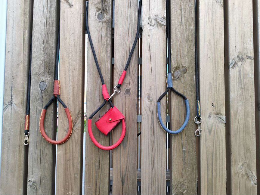 Поводок для собаки ручной работы