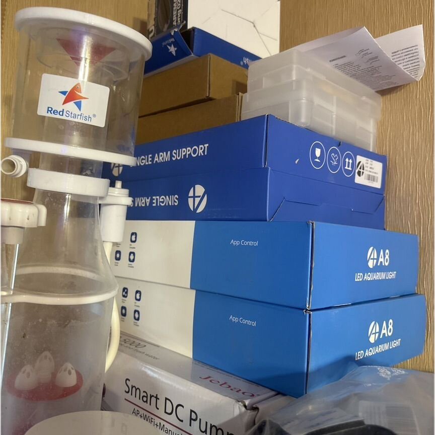 Светильники для морского аквариума и пенник