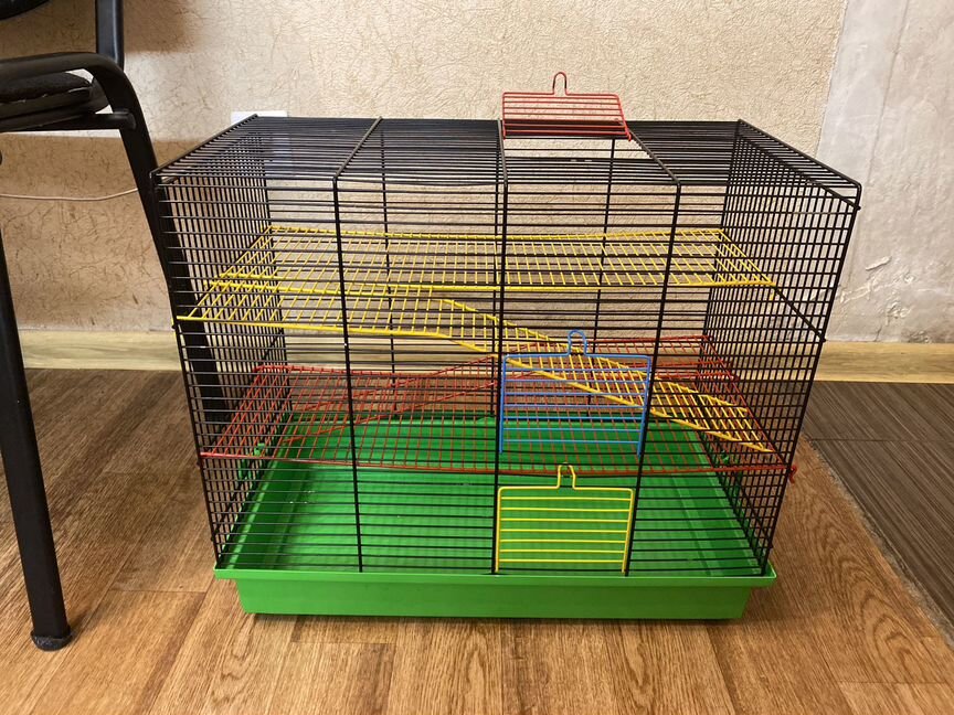 Клетка для грызунов крыс, хомяков, джунгариков