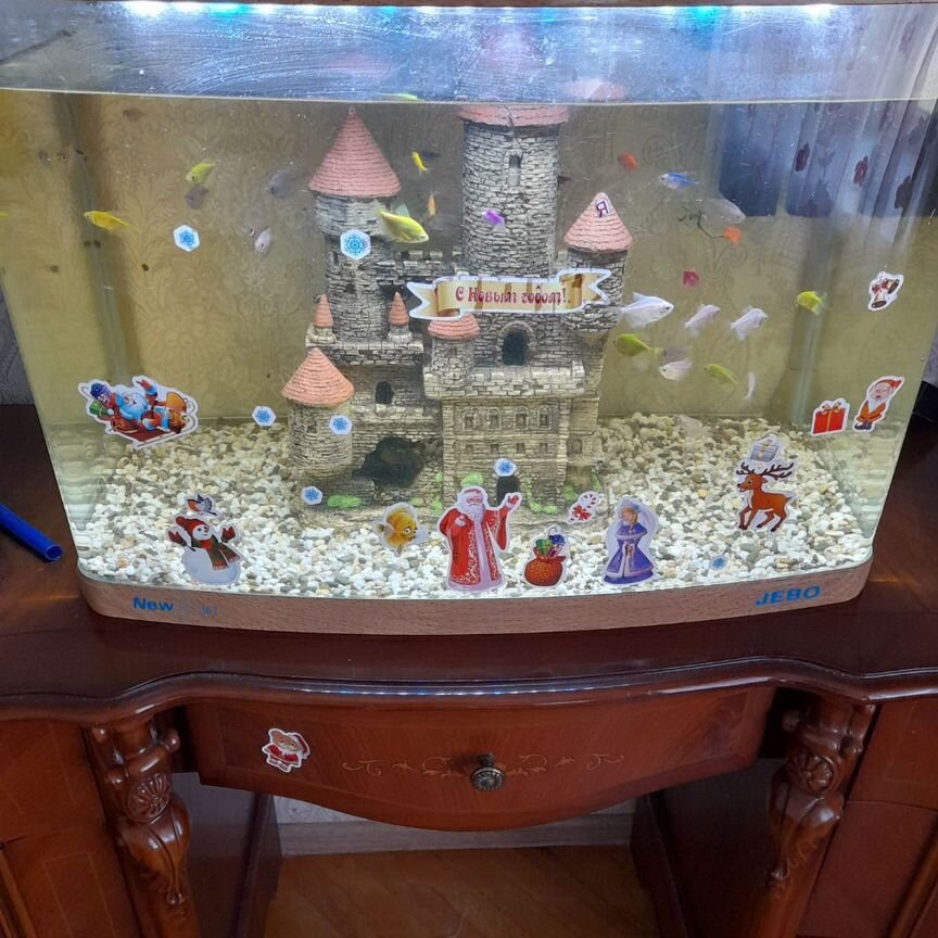 Аквариум с рыбками