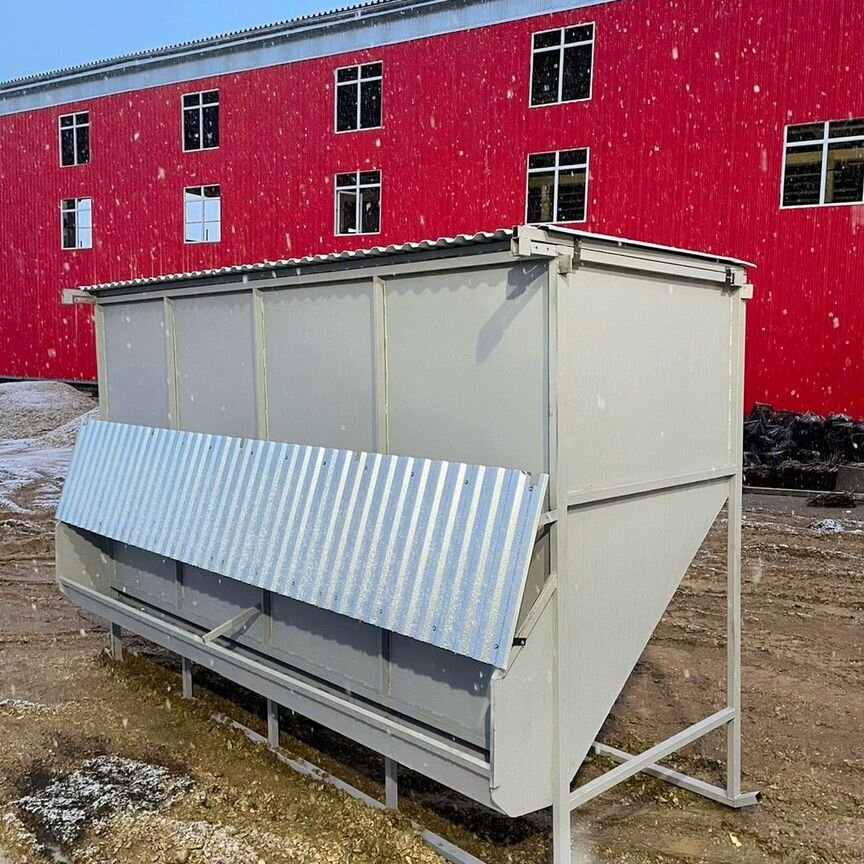 Бункерные кормушки для крс