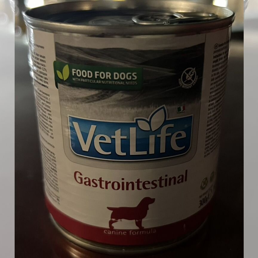 Корм для собак vetlife gastrointestinal 300г