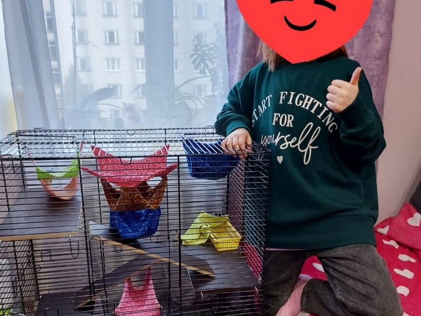 Клетка для грызунов бу