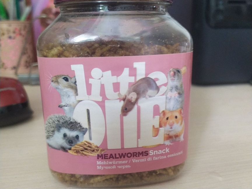 Сушеные червеки грызунам