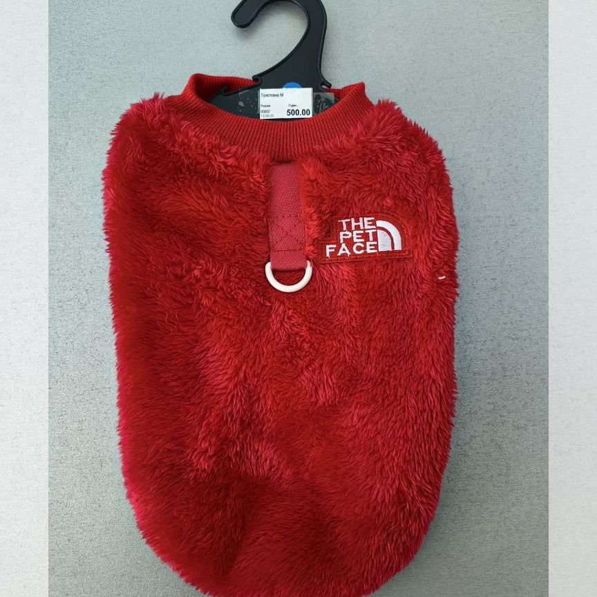 Толстовка для собак Красная р.М